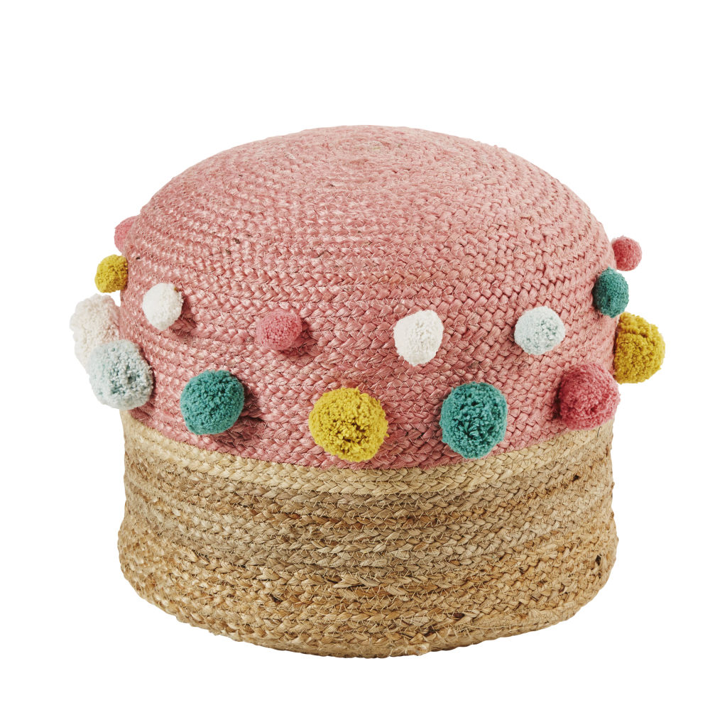 4 puffs de Maisons du Monde - Mi Decoración